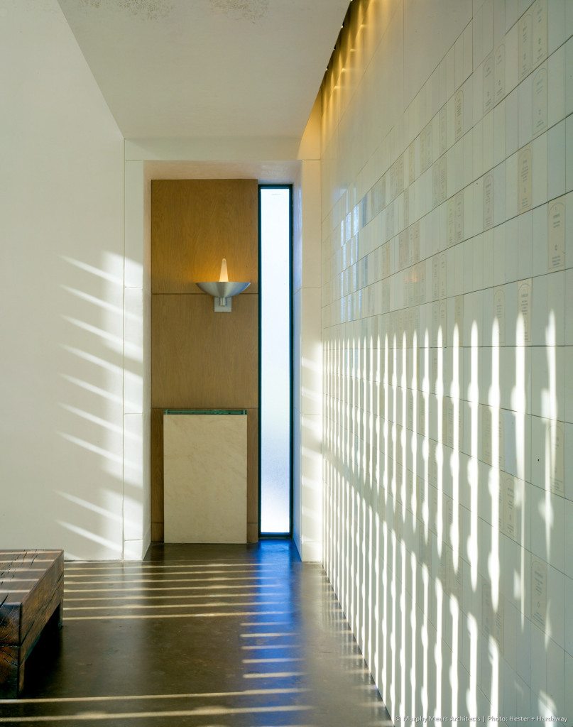 Murphy Mears Architects Holocaust Memorial Room - Murphy Mears Architects